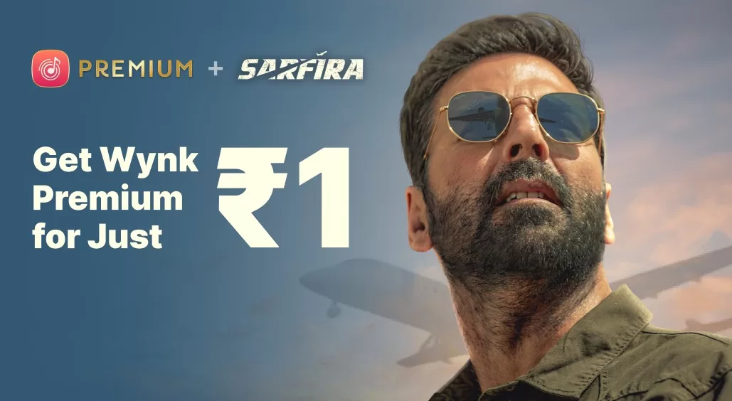 Wynk celebrates the release of Akshay Kumar starrer “Sarfira” with Rs 1 ...
