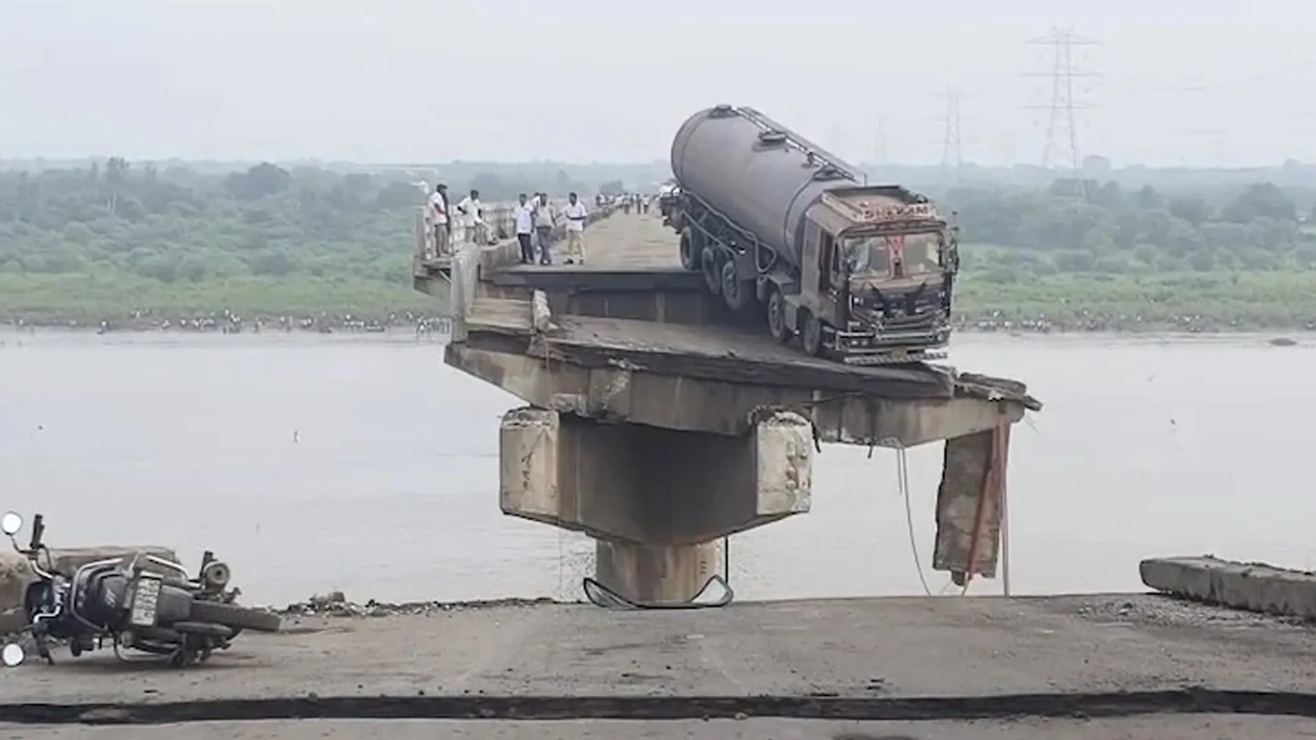 9 Killed After Bridge Collapses Gujarat, Vehicles Fall Into River